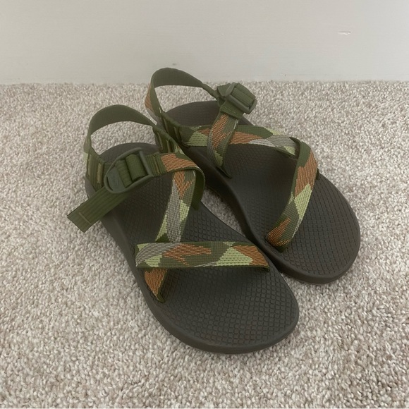 Chaco | Shoes | Chaco Z Classic Sandals Green Camo Womens 6 | Poshmark